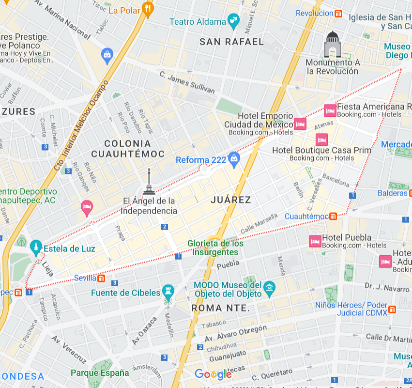 Juárez: tan cerca, solo un salto sobre Reforma - Casa de Chiles